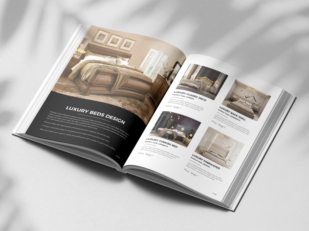 Product catalog design user manual booklet company profile | Upwork