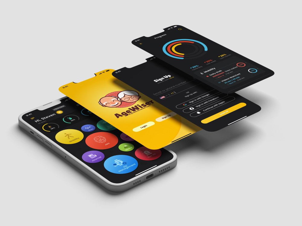 A high-fidelity custom mobile app UI Design for Startups and Businesses ...