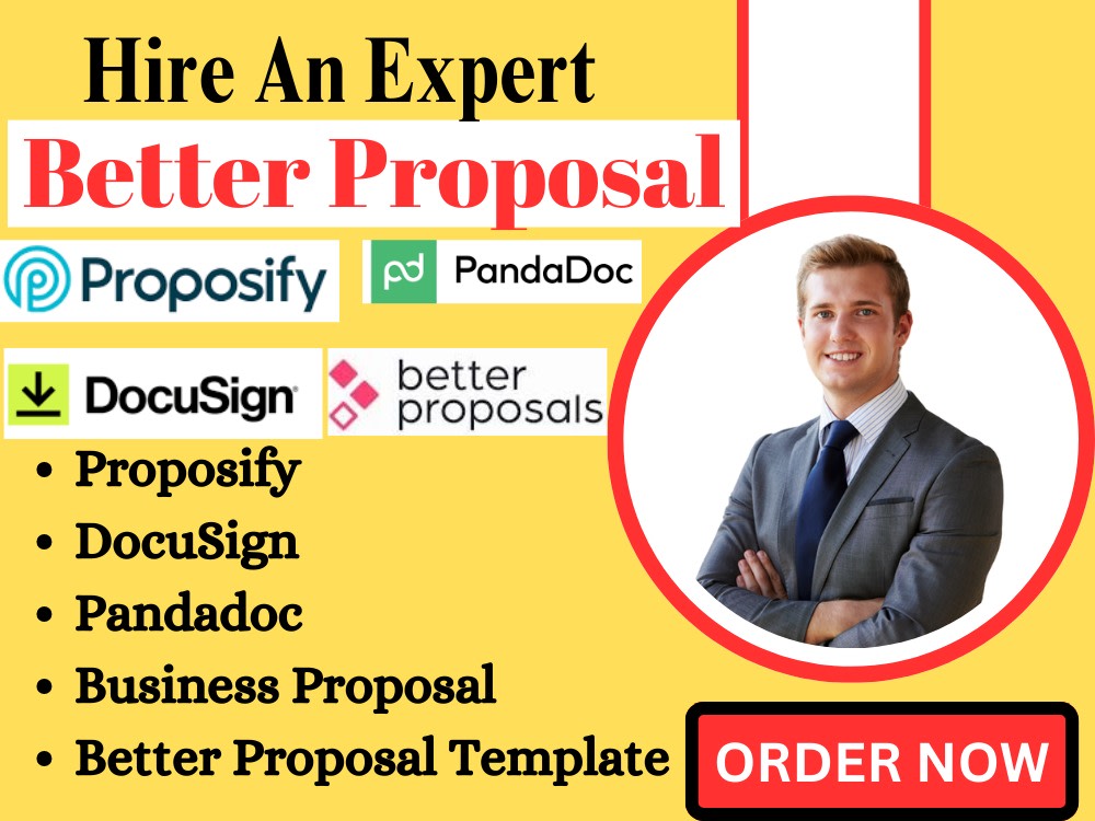 Business Proposal Template On Proposify Pandadoc Docusign Better