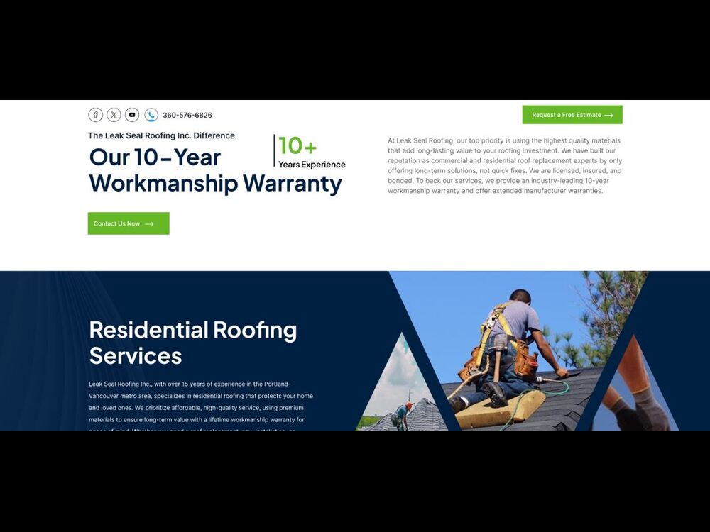 A clean and modern Website Design | Upwork