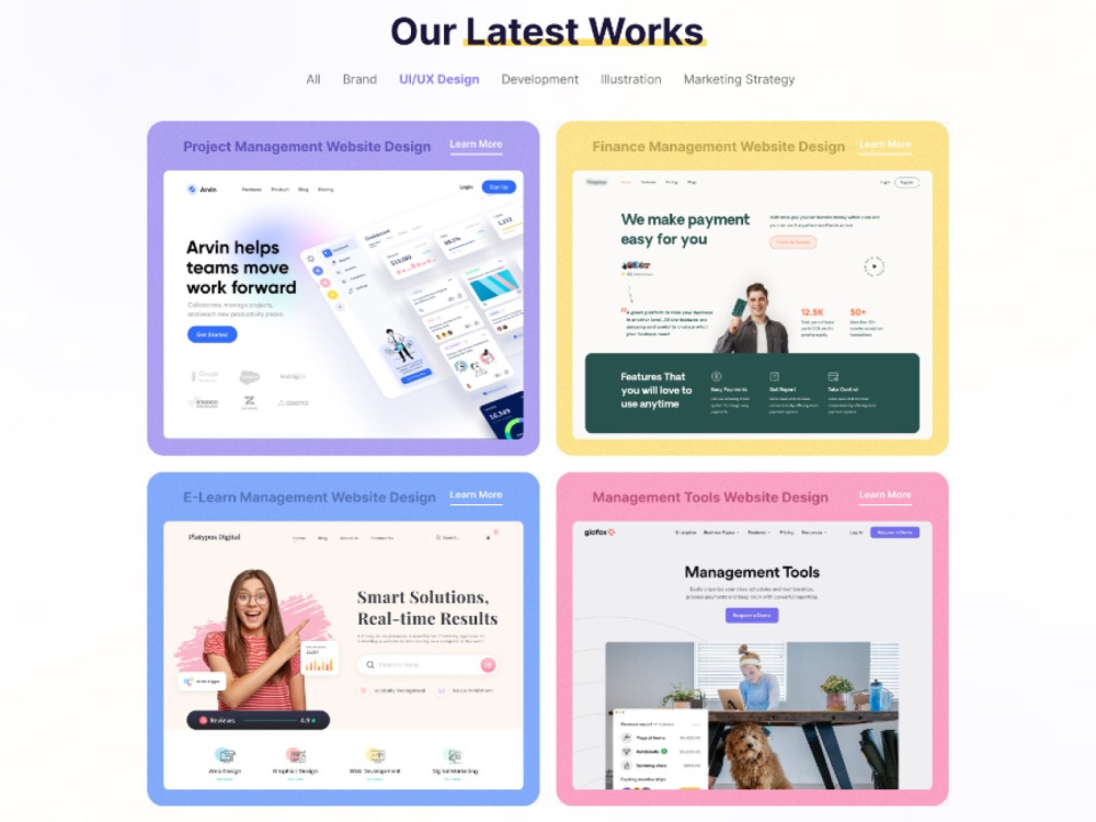 A Saas Landing page or website design in figma | UX & UI Design | Upwork