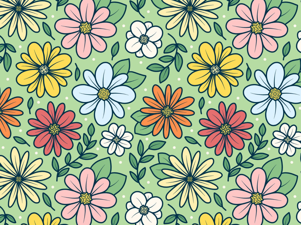 A unique custom illustrated tessellating pattern. | Upwork