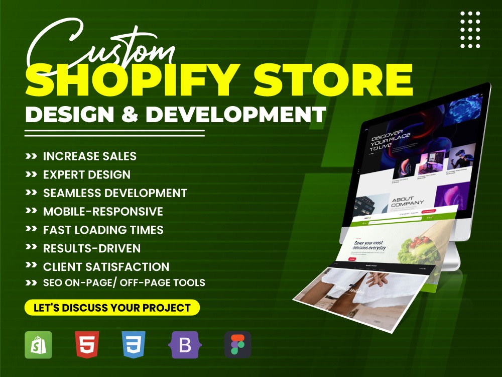 A top-notch Custom Shopify Store Design Development | Upwork