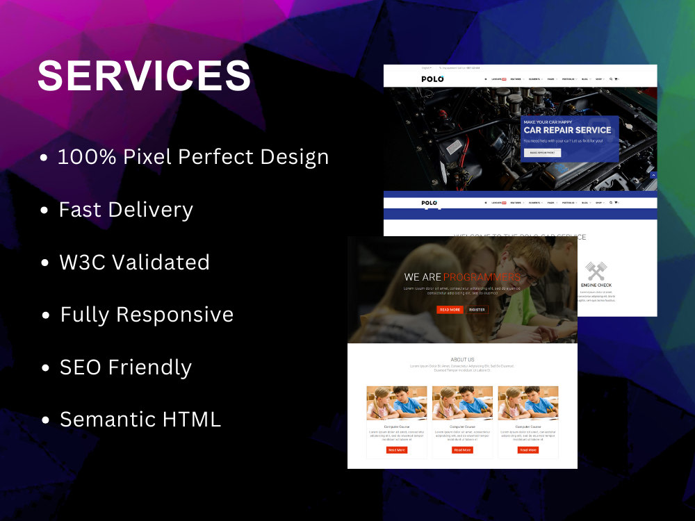 Pixel-perfect figma to html & psd to html conversion services | Upwork