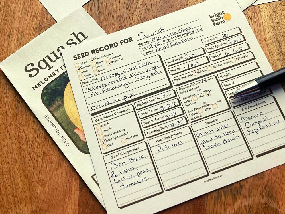 Customized Seed Planting Guide PDF with Your Branding | Upwork