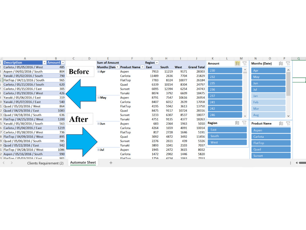 Ms excel data cleaning and formatting, merge, excel data analysis or in CSV | Upwork