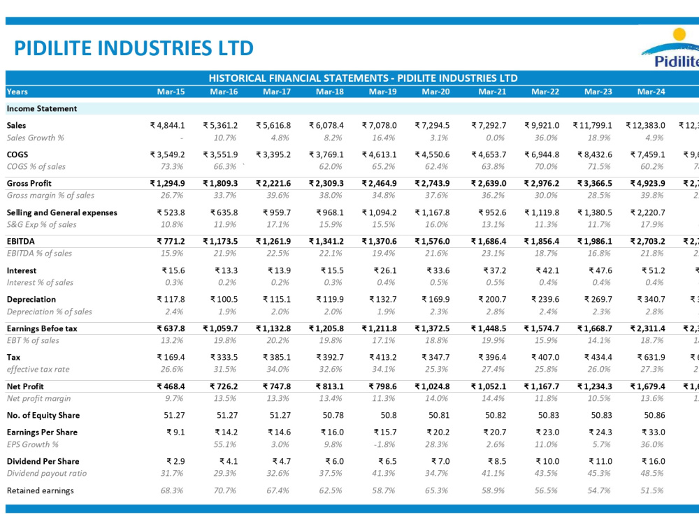 A Dynamic financial modeling report | Upwork
