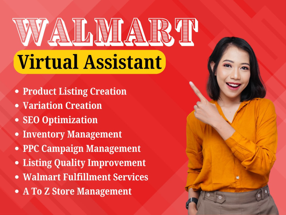 Walmart Virtual Assistant | Expert Walmart Products setup VA | Upwork
