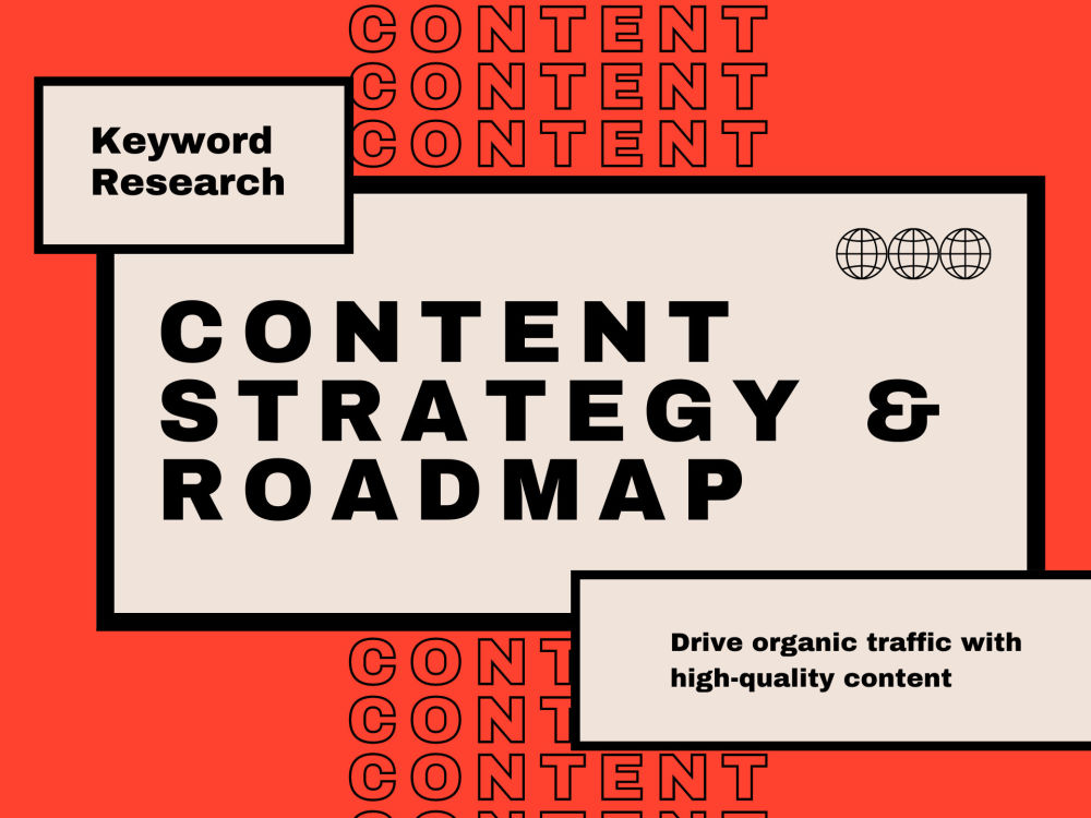 Thorough keyword research and a content strategy & roadmap | Upwork