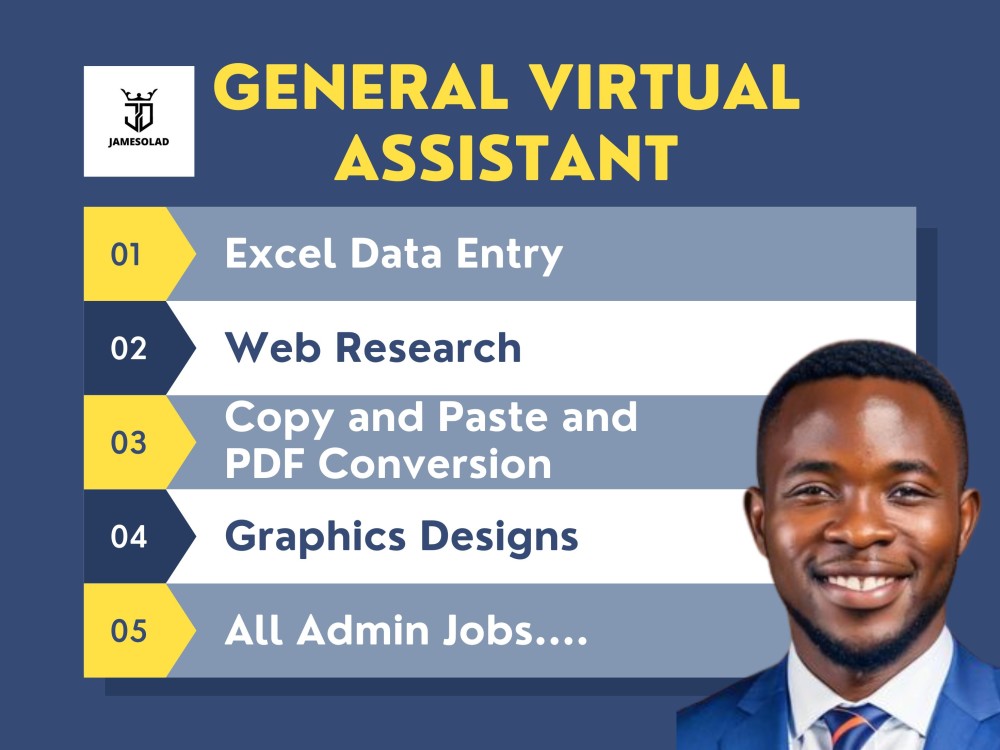 Fantastic Virtual/Personal Assistant, precise data entry for your business | Upwork