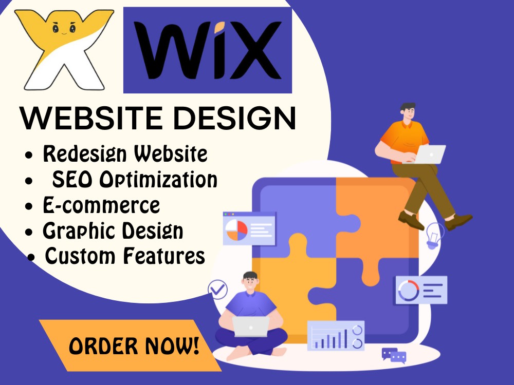 Wix website design redesign wix website wix expert | Upwork