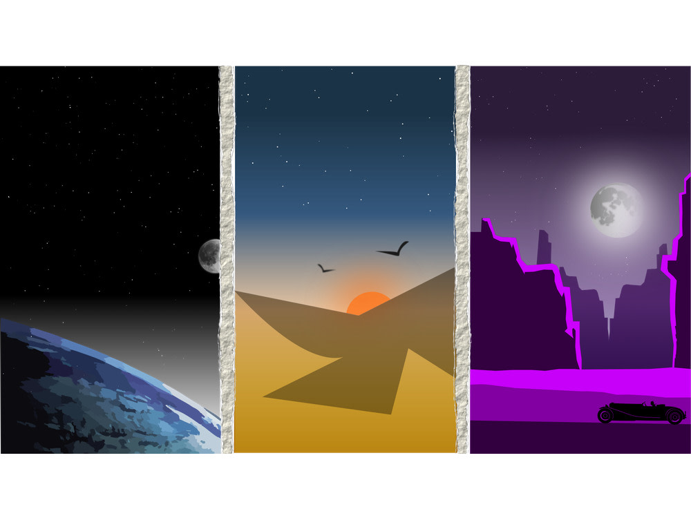 A minimalist custom wallpaper for PC and phone | Upwork