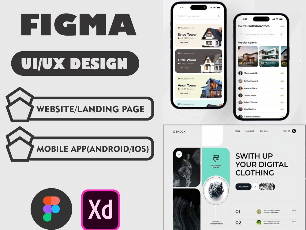 Figma website design,figma landing page,UI UX Design for web and app ...