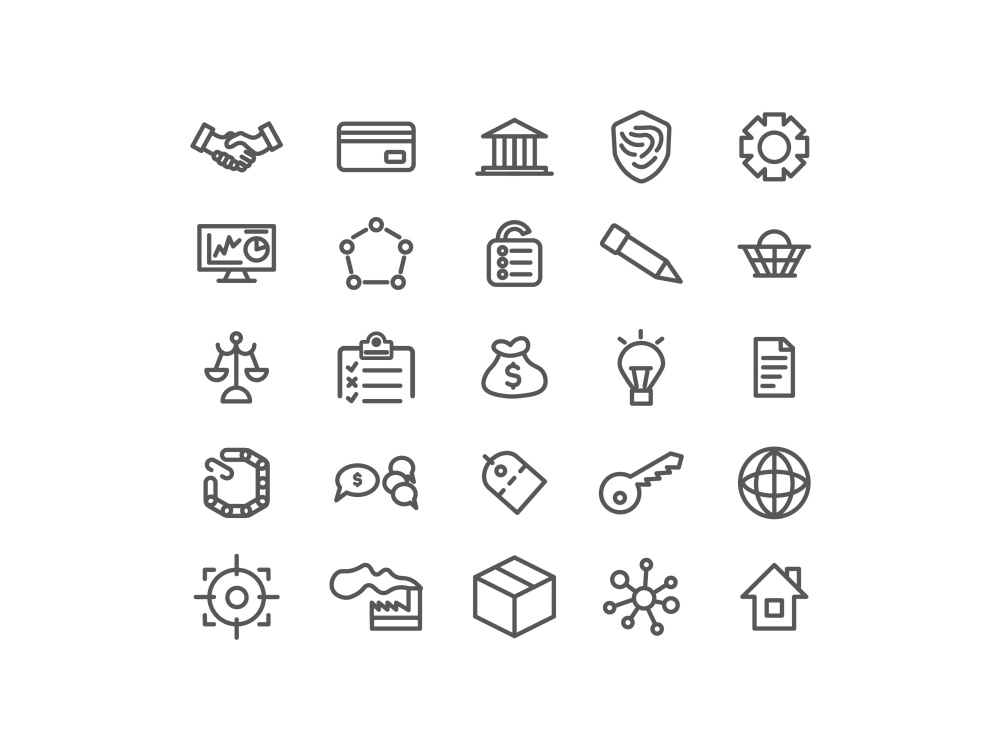 Minimalist Icon Set Design for Websites, Apps, Brands etc. | Upwork