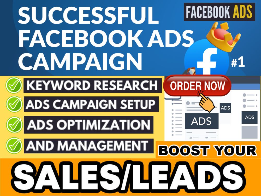 Get a successful facebook/meta ads campaign | Upwork