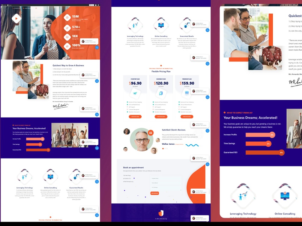 Gohighlevel sales funnel, go high level landing page, ghl website ...