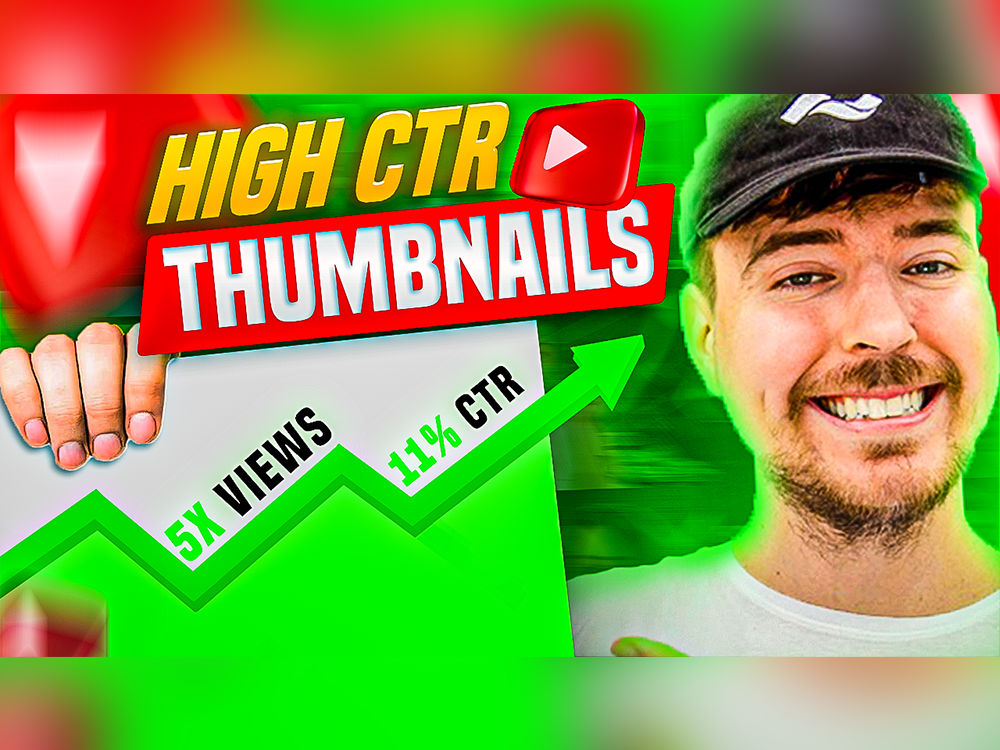 High CTR Youtube Thumbnails | Upwork