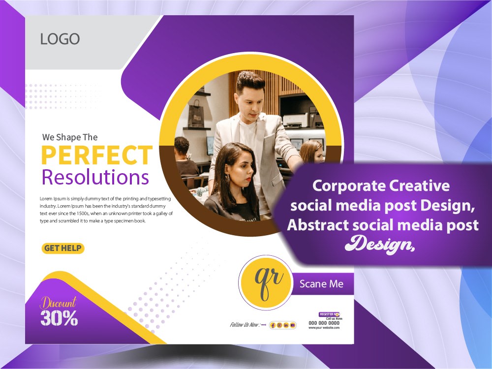 Creative unique social media posts designs | Upwork