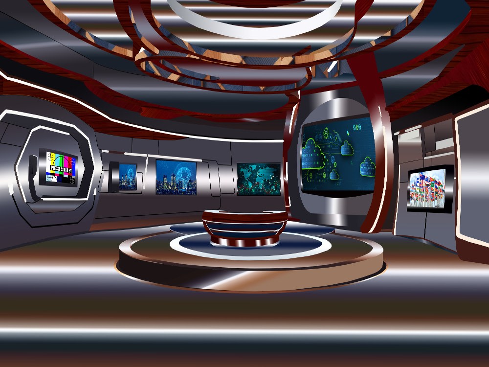 “Custom Virtual Studio Set for vMix: Elevate Your Content!” | Upwork