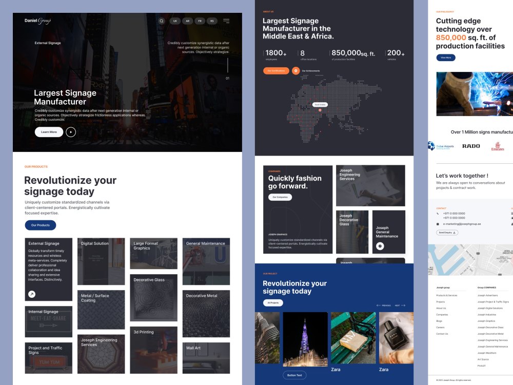 Responsive website, Landingpage and Mockup design | Upwork