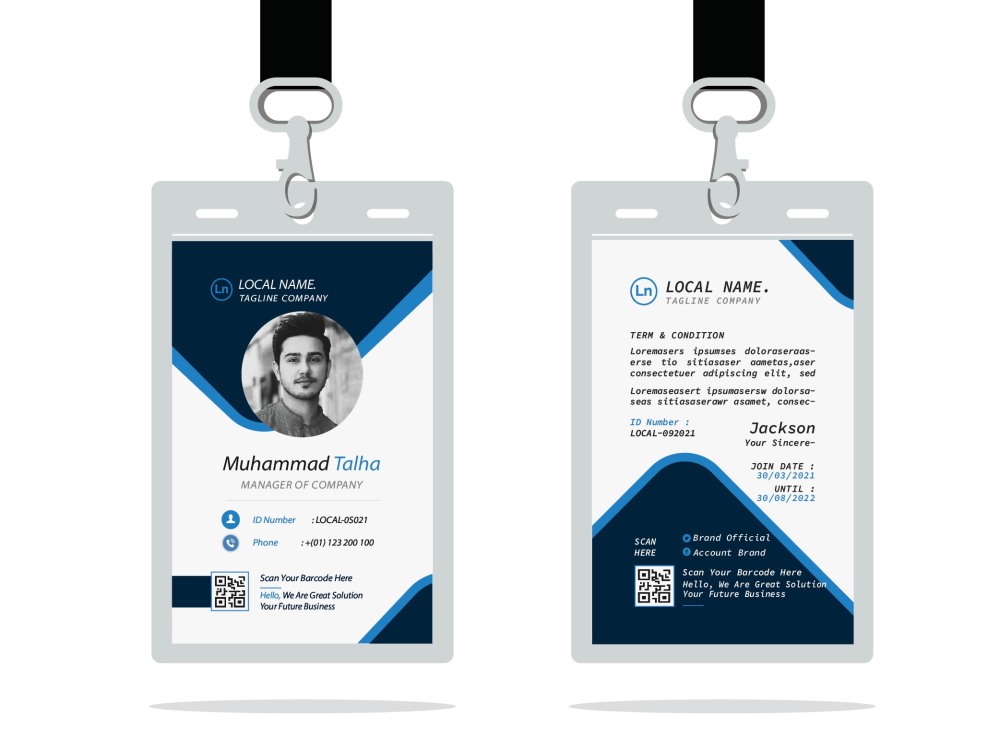 Professional Business Card & ID Card Design - Modern, Creative & Custom ...