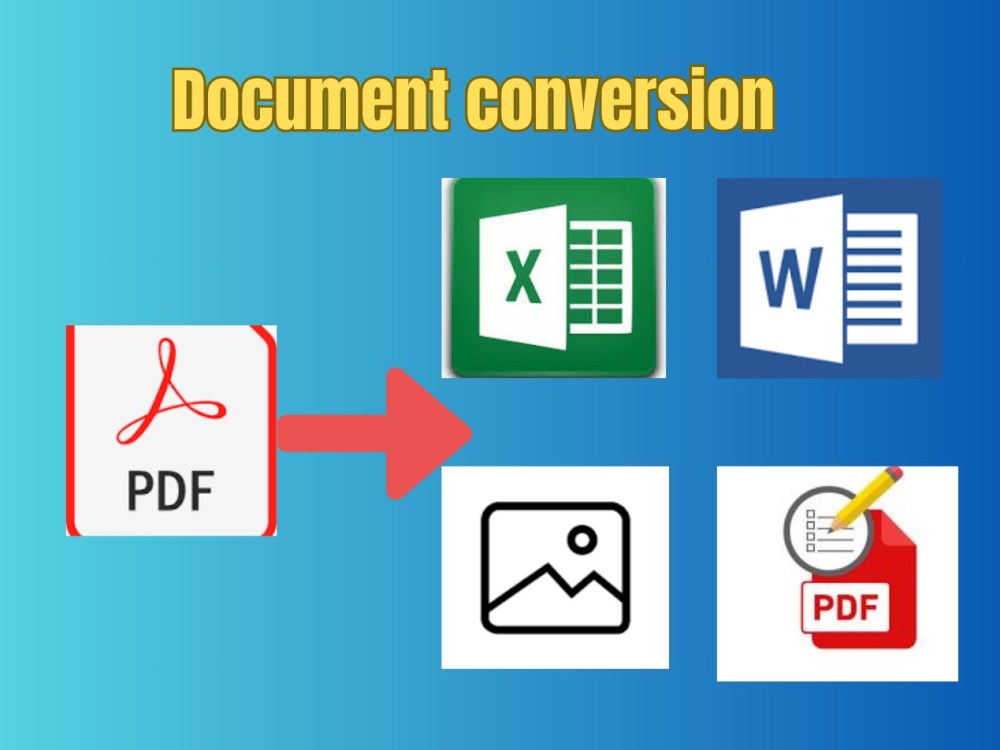 Document conversion,data formatting | Upwork
