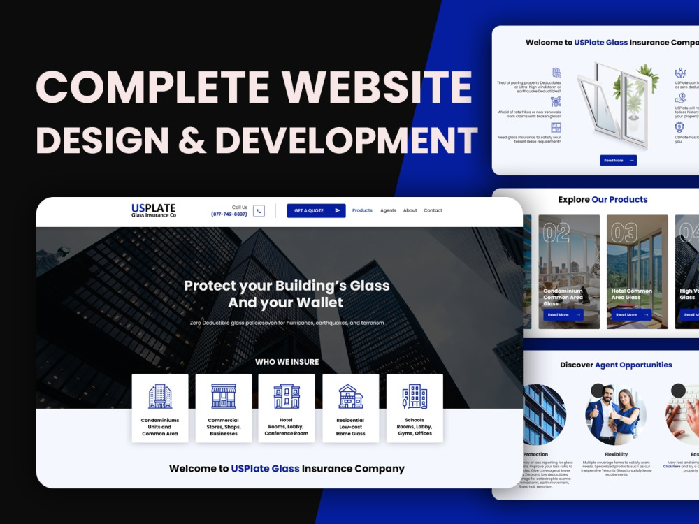 A fully custom website designed and developed from scratch | Upwork