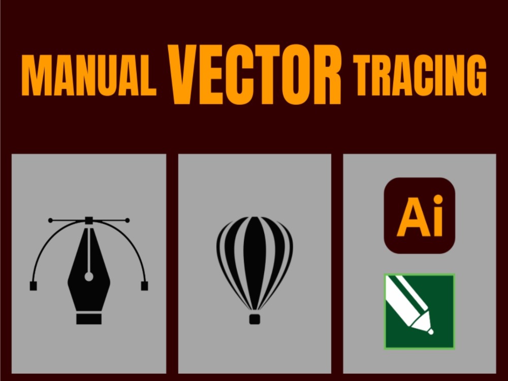 A manual hand-tracing vector file to use on the CNC laser cutting ...