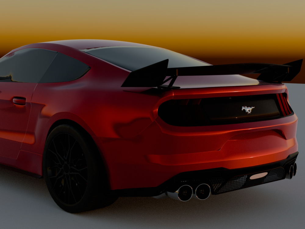 3D Car Modelling, Texturing, Animating, Rendering and scene creating ...