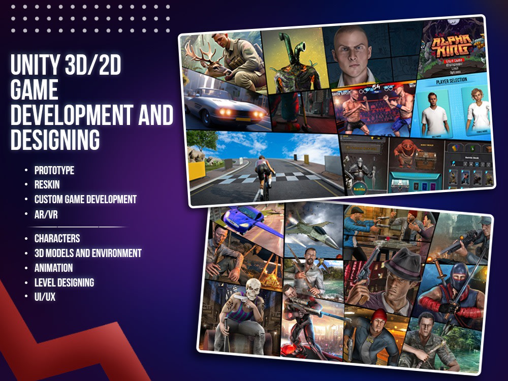 Top Quality Unity Game development & Design (2D & 3D) | Upwork