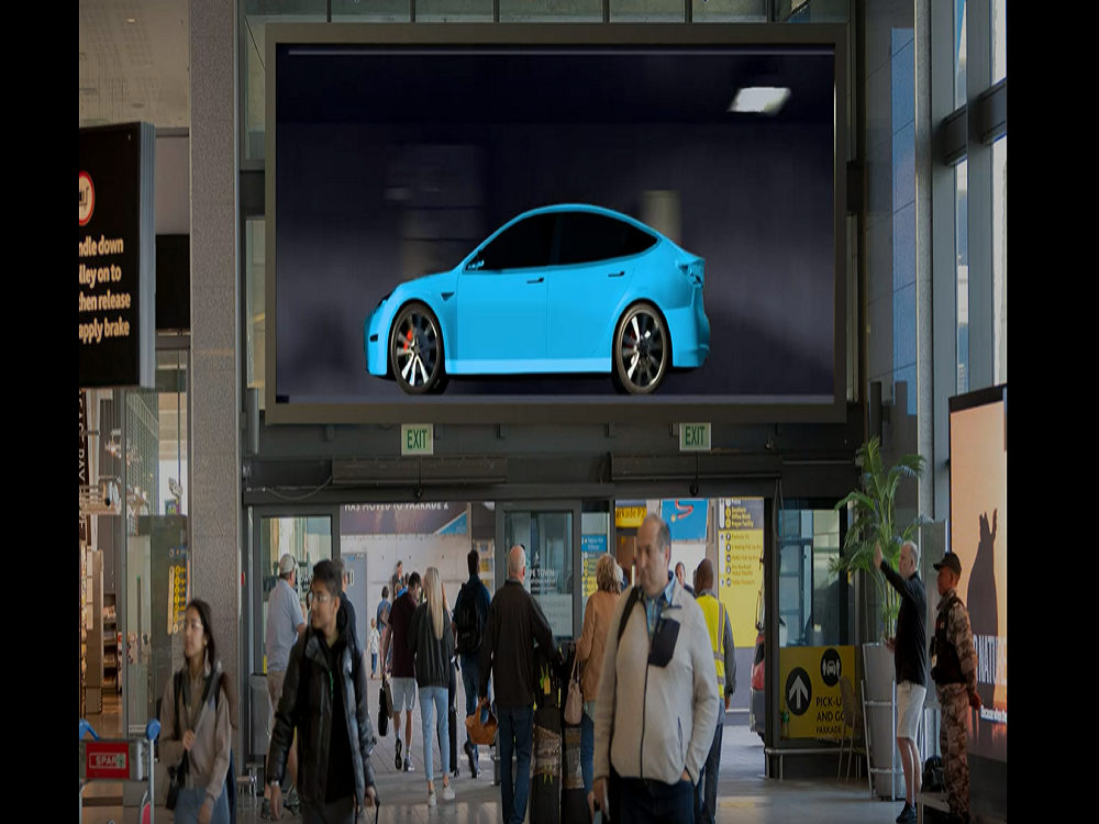 3d billboard anamorphic animation, cgi and vfx animation | Upwork