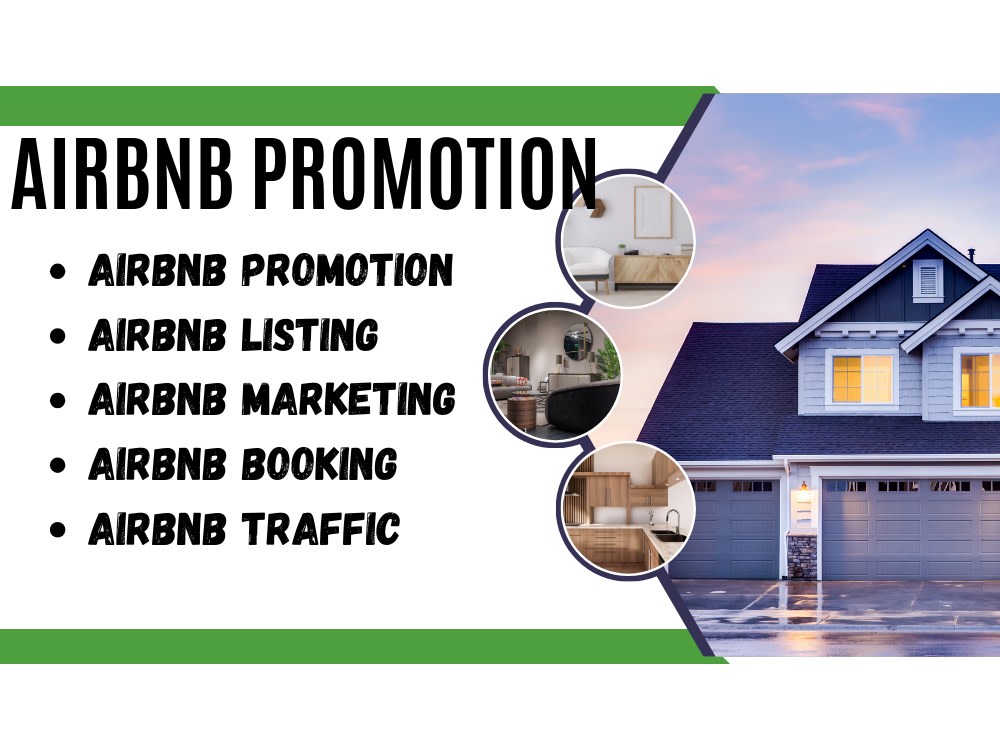 Airbnb Promotion, Airbnb Marketing, Airbnb website, vrbo | Upwork