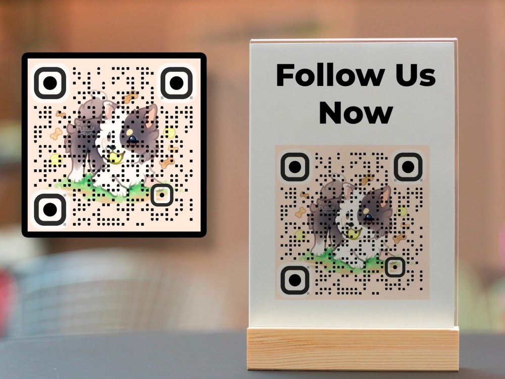 Design qr code with logo and call to action text | Upwork
