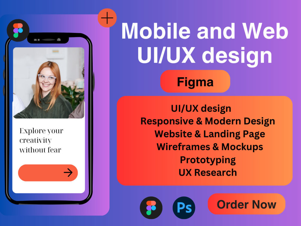 Aesthetically pleasing UI/UX designs for your Website and Mobile App ...