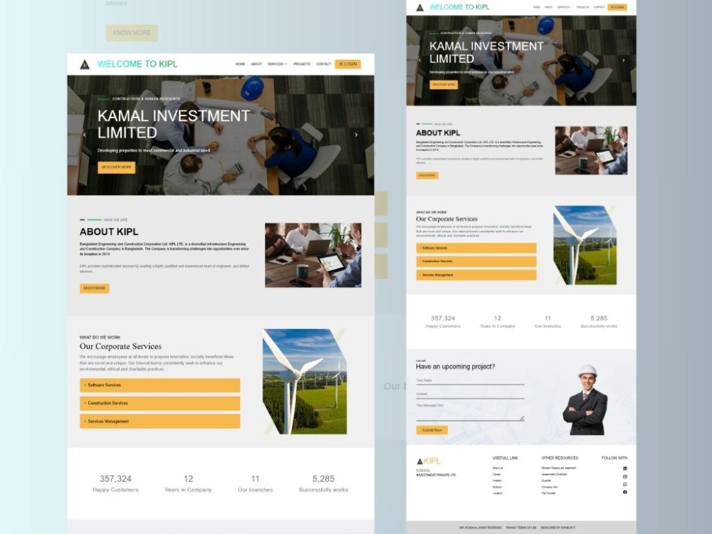 Html Css Javascript Responsive Landing Page And Website Design Upwork