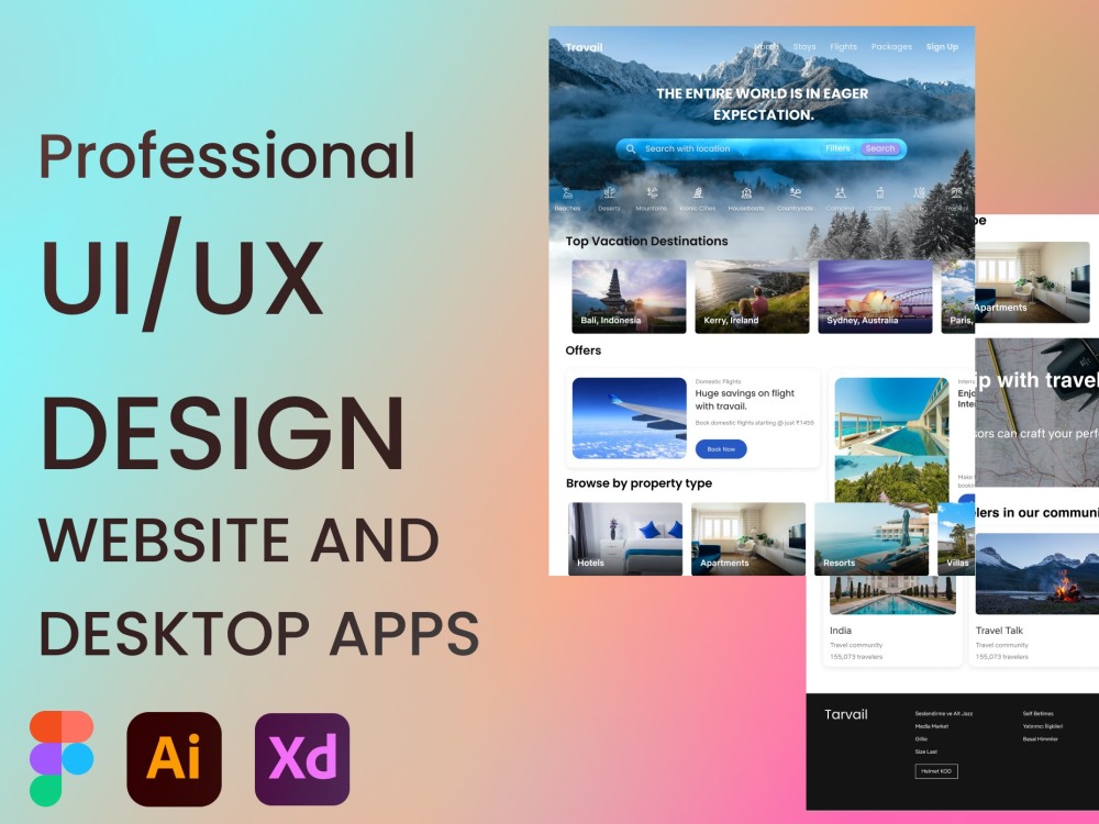 A fantastic UI/UX Design | Upwork