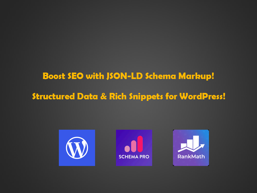 Manual wordpress schema markup structured data in Json-LD rich snippets | Upwork