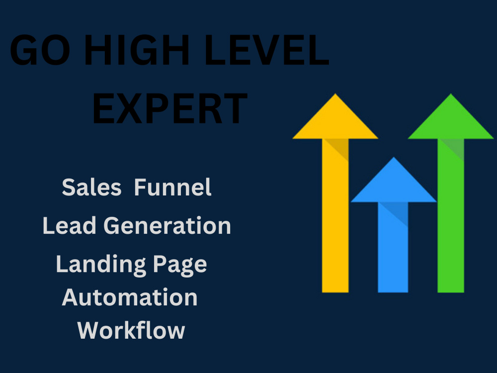 Gohighlevel sales funnel, website and be your go high level expert | Upwork