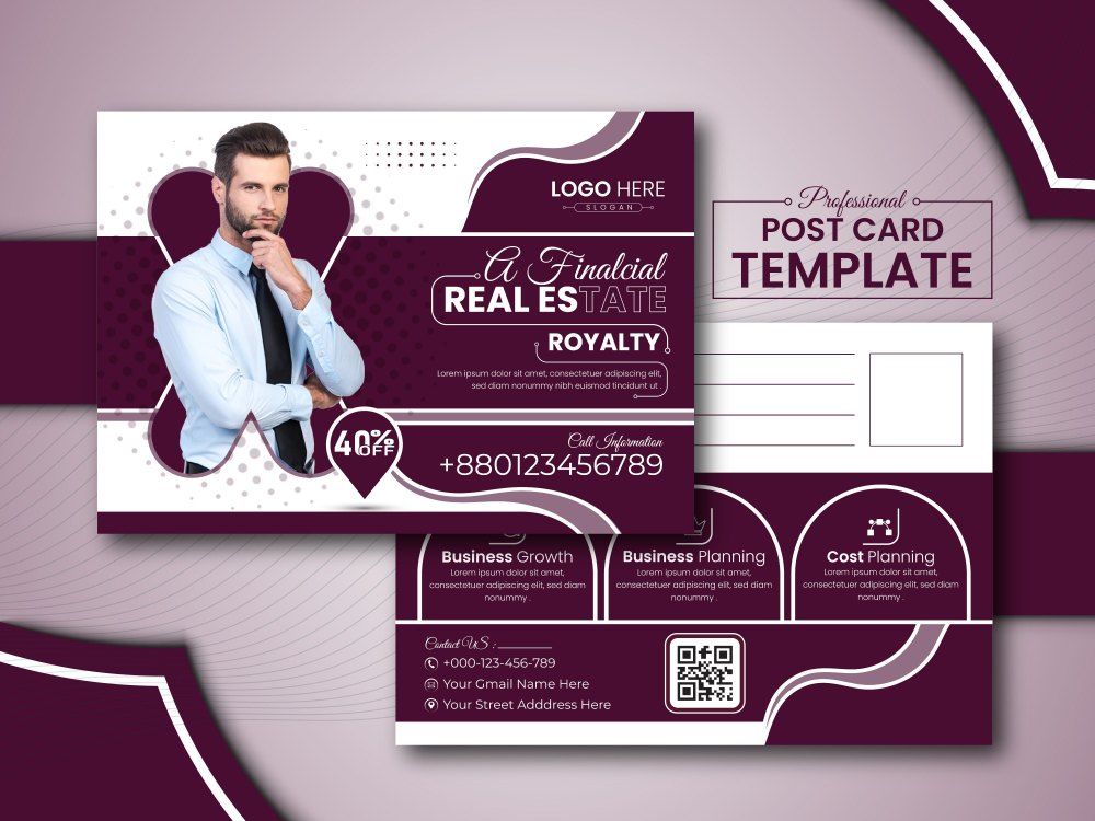 A professional EDDM postcard, direct mail, and a rack card design | Upwork