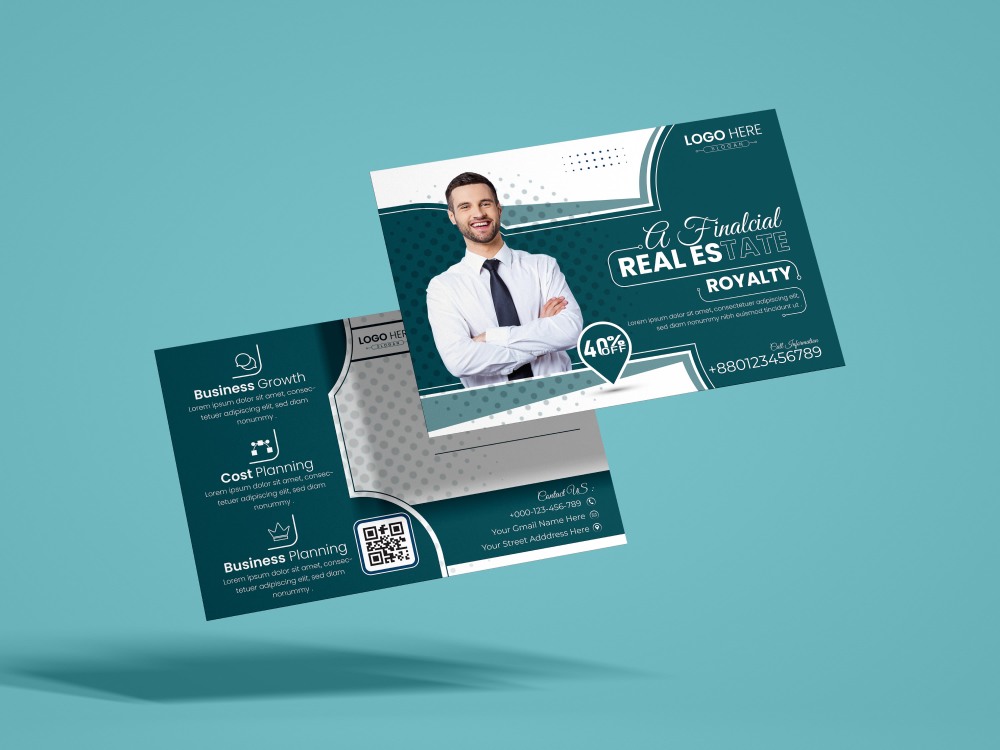 A professional EDDM postcard, direct mail, and a rack card design | Upwork