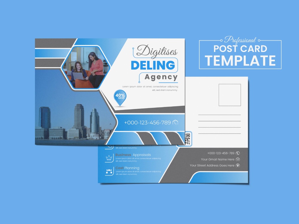 A professional EDDM postcard, direct mail, and a rack card design | Upwork