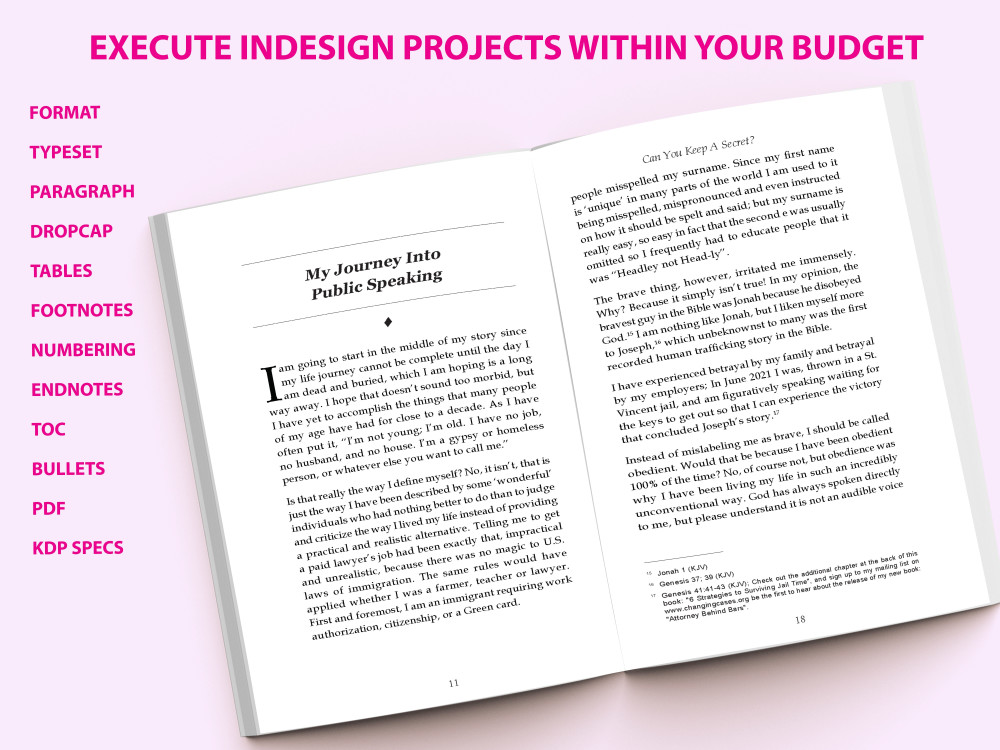 A Professional InDesign Project | Upwork