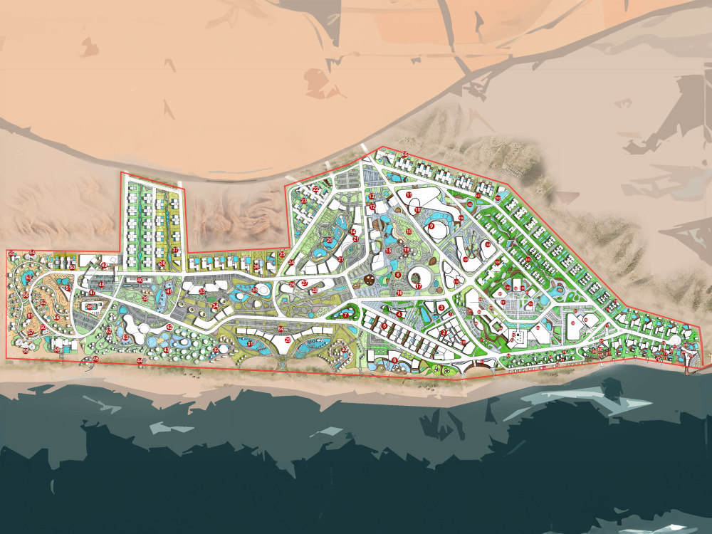 Master plan Development, Hospitality complex, Site plan Concept | Upwork