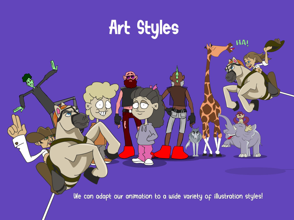 An adaptive animated 2d cartoon for your existing storybook | Upwork