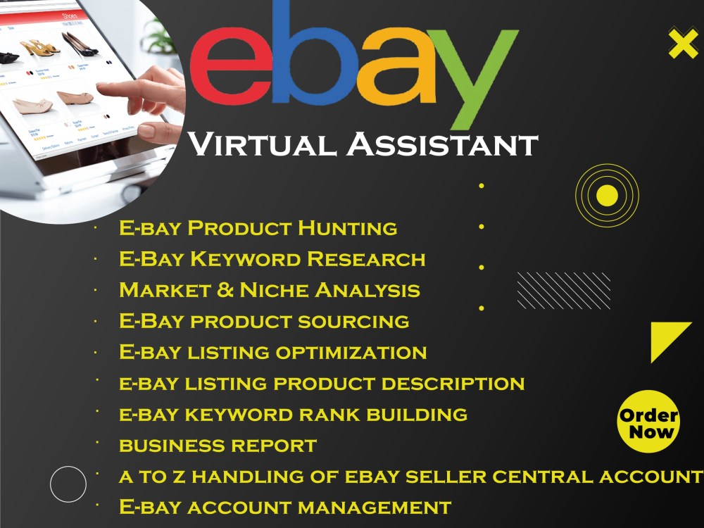 Expert eBay Virtual Assistant, eBay SEO & Product Listing Specialist + Ads | Upwork