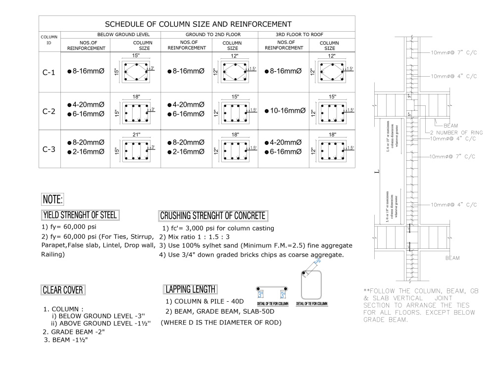 Rcc structure detail drawing/drafting By AutoCAD | Upwork