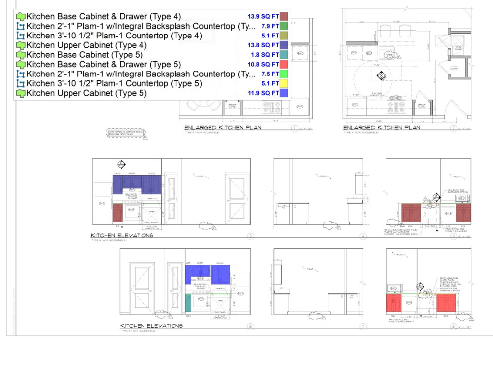 Detailed millwork quantity takeoff | Upwork