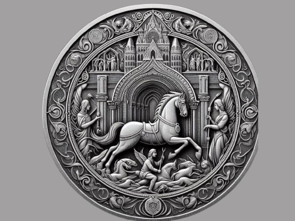 3d coin model, 3d bas relief, crypto coin model, 3d gold coin for ...