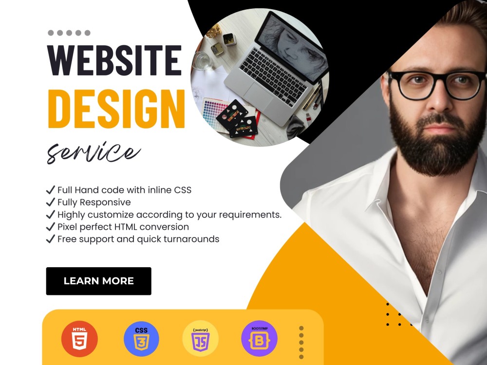 HTML | CSS | JS | BootStrap Websites | Front-End-Developer | Web ...