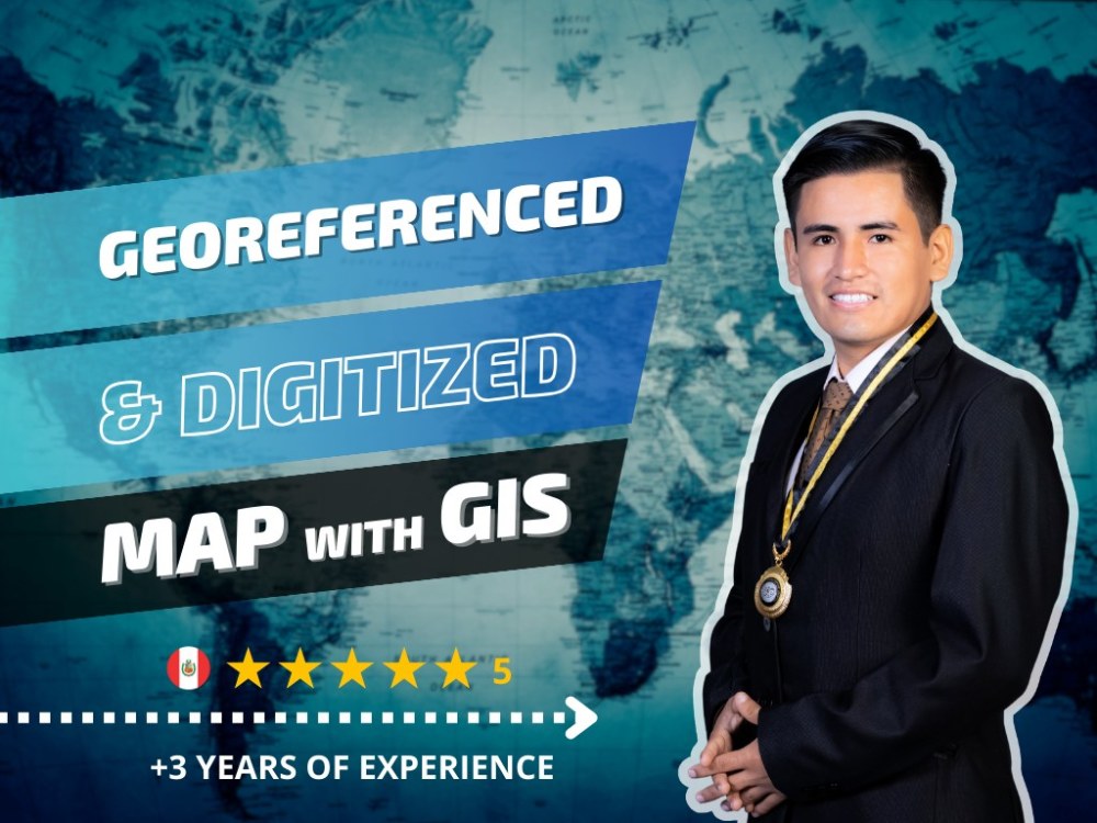 Georeferenced and Digitized Map with GIS for your Specific Location ...